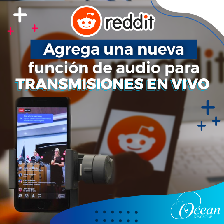 Reddit agrega una nueva función de audio para transmisiones en vivo - Ocean DevGroup